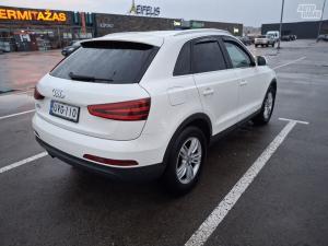 White Audi Q3 2013 in Mazeikiai, with an engine capacity of 2.00 L and mileage of 316 thousand km for 10800 €, photo 5 on AUTOMOTO.COM.LV