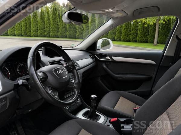 White Audi Q3 2013 in Riga, with an engine capacity of 2.00 L and mileage of 158 thousand km for 11800 €, photo 3 on AUTOMOTO.COM.LV
