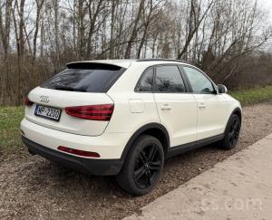 White Audi Q3 2013 in Riga, with an engine capacity of 2.00 L and mileage of 155 thousand km for 11900 €, photo 5 on AUTOMOTO.COM.LV
