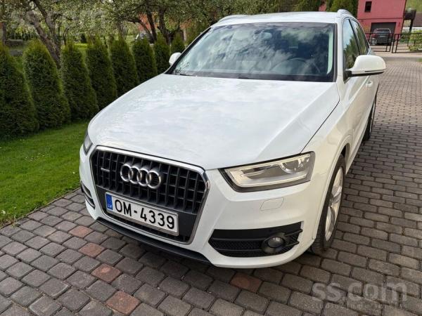 Balts Audi Q3 2013 Jēkabpils, ar dzinēja tilpumu 2.00 L un nobraukumu 97 tūkst. km par 11900 €, foto 2 vietnē AUTOMOTO.COM.LV
