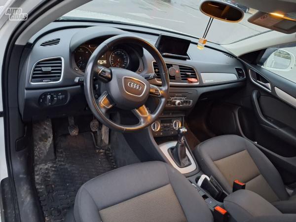 Balts Audi Q3 2013 Mažeikiai, ar dzinēja tilpumu 2.00 L un nobraukumu 316 tūkst. km par 12500 €, foto 8 vietnē AUTOMOTO.COM.LV