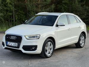White Audi Q3 2013 in Siauliai, with an engine capacity of 1.97 L and mileage of 316 thousand km for 9200 €, photo  on AUTOMOTO.COM.LV