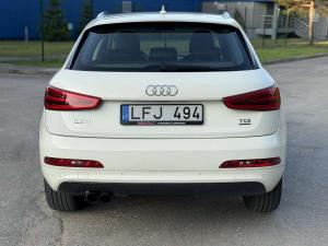White Audi Q3 2013 in Siauliai, with an engine capacity of 1.97 L and mileage of 316 thousand km for 9200 €, photo 9 on AUTOMOTO.COM.LV
