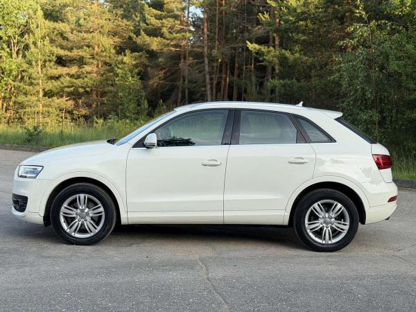 White Audi Q3 2013 in Siauliai, with an engine capacity of 1.97 L and mileage of 316 thousand km for 9200 €, photo 9 on AUTOMOTO.COM.LV