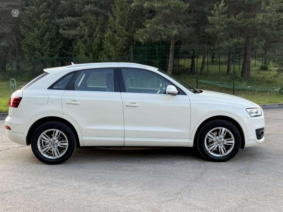 White Audi Q3 2013 in Siauliai, with an engine capacity of 1.97 L and mileage of 316 thousand km for 9200 €, photo 11 on AUTOMOTO.COM.LV