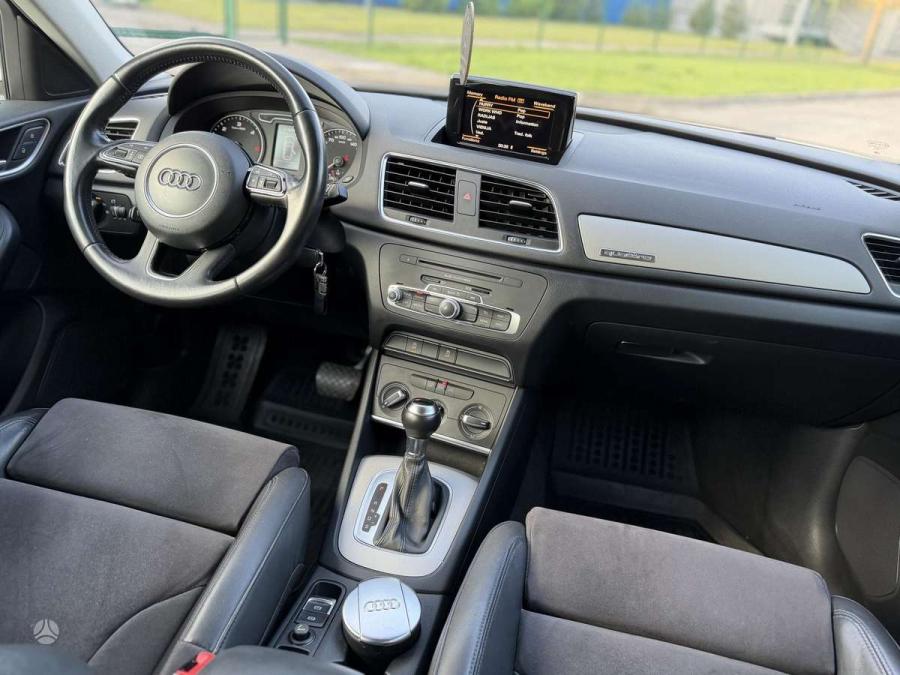 White Audi Q3 2013 in Siauliai, with an engine capacity of 1.97 L and mileage of 316 thousand km for 9200 €, photo 12 on AUTOMOTO.COM.LV