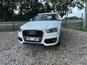 White Audi Q3 2013 in Cesis, with an engine capacity of 2.00 L and mileage of 0 thousand km for 9200 €, photo  on AUTOMOTO.COM.LV