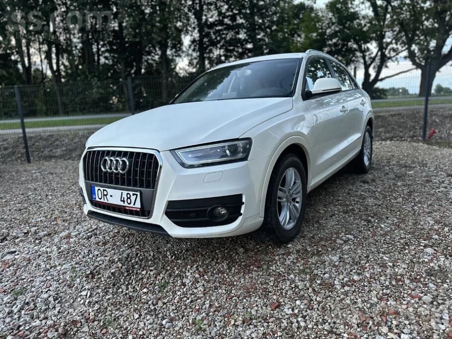 Balts Audi Q3 2013 Cēsis, ar dzinēja tilpumu 2.00 L un nobraukumu 0 tūkst. km par 9200 €, foto 4 vietnē AUTOMOTO.COM.LV