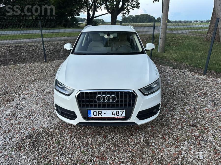 Balts Audi Q3 2013 Cēsis, ar dzinēja tilpumu 2.00 L un nobraukumu 0 tūkst. km par 9200 €, foto 5 vietnē AUTOMOTO.COM.LV