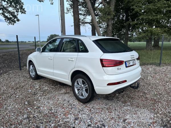 White Audi Q3 2013 in Cesis, with an engine capacity of 2.00 L and mileage of 0 thousand km for 9200 €, photo 5 on AUTOMOTO.COM.LV