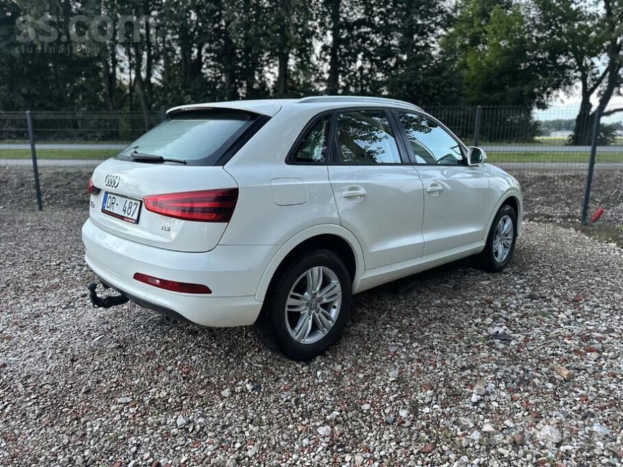 Balts Audi Q3 2013 Cēsis, ar dzinēja tilpumu 2.00 L un nobraukumu 0 tūkst. km par 9200 €, foto 7 vietnē AUTOMOTO.COM.LV