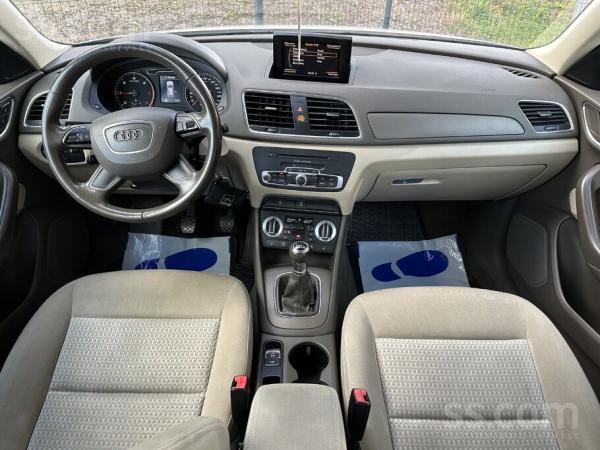 White Audi Q3 2013 in Cesis, with an engine capacity of 2.00 L and mileage of 0 thousand km for 9200 €, photo 8 on AUTOMOTO.COM.LV