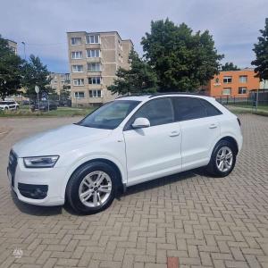 White Audi Q3 2013 in Radviliskis, with an engine capacity of 2.00 L and mileage of 240 thousand km for 8250 €, photo  on AUTOMOTO.COM.LV