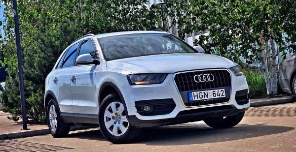 Audi Q3 2013 Viļņa vietnē Balts Audi Q3 2013 Viļņa, ar dzinēja tilpumu 1.97 L un nobraukumu 129 tūkst. km par 7990 €, foto 1 vietnē AUTOMOTO.COM.LV