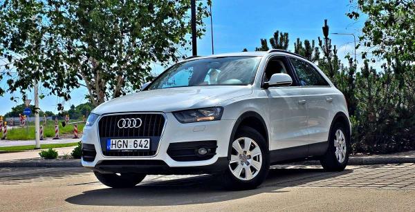 Audi Q3 2013 Viļņa vietnē Balts Audi Q3 2013 Viļņa, ar dzinēja tilpumu 1.97 L un nobraukumu 129 tūkst. km par 7990 €, foto 5 vietnē AUTOMOTO.COM.LV