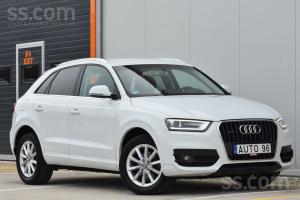 White Audi Q3 2013 in Riga, with an engine capacity of 2.00 L and mileage of 209 thousand km for 10950 €, photo 5 on AUTOMOTO.COM.LV