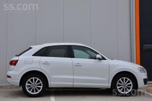 White Audi Q3 2013 in Riga, with an engine capacity of 2.00 L and mileage of 209 thousand km for 10950 €, photo 6 on AUTOMOTO.COM.LV