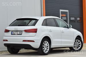 White Audi Q3 2013 in Riga, with an engine capacity of 2.00 L and mileage of 209 thousand km for 10950 €, photo 7 on AUTOMOTO.COM.LV