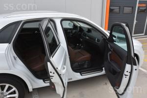 White Audi Q3 2013 in Riga, with an engine capacity of 2.00 L and mileage of 209 thousand km for 10950 €, photo 8 on AUTOMOTO.COM.LV