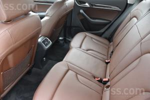 White Audi Q3 2013 in Riga, with an engine capacity of 2.00 L and mileage of 209 thousand km for 10950 €, photo 12 on AUTOMOTO.COM.LV