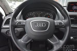 White Audi Q3 2013 in Riga, with an engine capacity of 2.00 L and mileage of 209 thousand km for 10950 €, photo 16 on AUTOMOTO.COM.LV