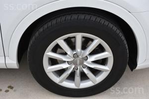 White Audi Q3 2013 in Riga, with an engine capacity of 2.00 L and mileage of 209 thousand km for 10950 €, photo 25 on AUTOMOTO.COM.LV