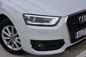White Audi Q3 2013 in Riga, with an engine capacity of 2.00 L and mileage of 209 thousand km for 10950 €, photo 27 on AUTOMOTO.COM.LV