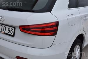 White Audi Q3 2013 in Riga, with an engine capacity of 2.00 L and mileage of 209 thousand km for 10950 €, photo 28 on AUTOMOTO.COM.LV