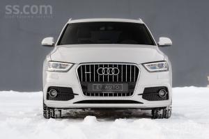 White Audi Q3 2014 in Jelgava, with an engine capacity of 2.00 L and mileage of 228 thousand km for 12000 €, photo 2 on AUTOMOTO.COM.LV