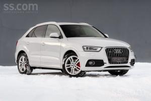White Audi Q3 2014 in Jelgava, with an engine capacity of 2.00 L and mileage of 228 thousand km for 12000 €, photo 3 on AUTOMOTO.COM.LV