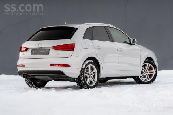 Balts Audi Q3 2014 Jelgava, ar dzinēja tilpumu 2.00 L un nobraukumu 228 tūkst. km par 12000 €, foto 5 vietnē AUTOMOTO.COM.LV