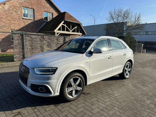 White Audi Q3 2014 in Utena, with an engine capacity of 1.97 L and mileage of 260 thousand km for 10990 €, photo 2 on AUTOMOTO.COM.LV