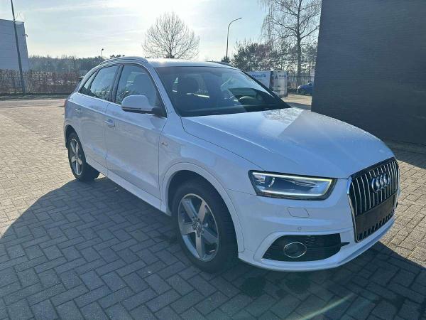 White Audi Q3 2014 in Utena, with an engine capacity of 1.97 L and mileage of 260 thousand km for 10990 €, photo 3 on AUTOMOTO.COM.LV