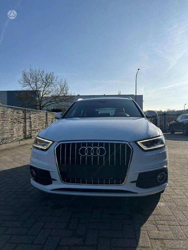 White Audi Q3 2014 in Utena, with an engine capacity of 1.97 L and mileage of 260 thousand km for 10990 €, photo 4 on AUTOMOTO.COM.LV