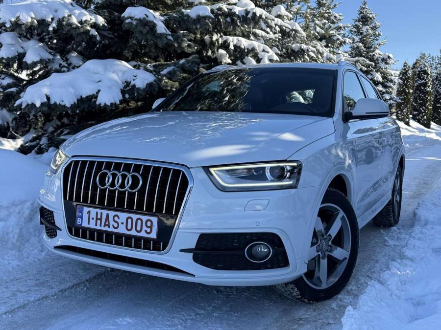 Balts Audi Q3 2014 Utena, ar dzinēja tilpumu 1.97 L un nobraukumu 260 tūkst. km par 10950 €, foto 1 vietnē AUTOMOTO.COM.LV