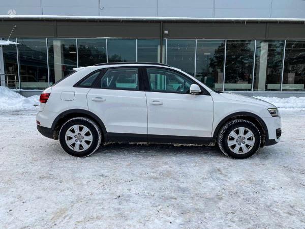 White Audi Q3 2014 in Nemencine, with an engine capacity of 1.97 L and mileage of 330 thousand km for 8200 €, photo 2 on AUTOMOTO.COM.LV