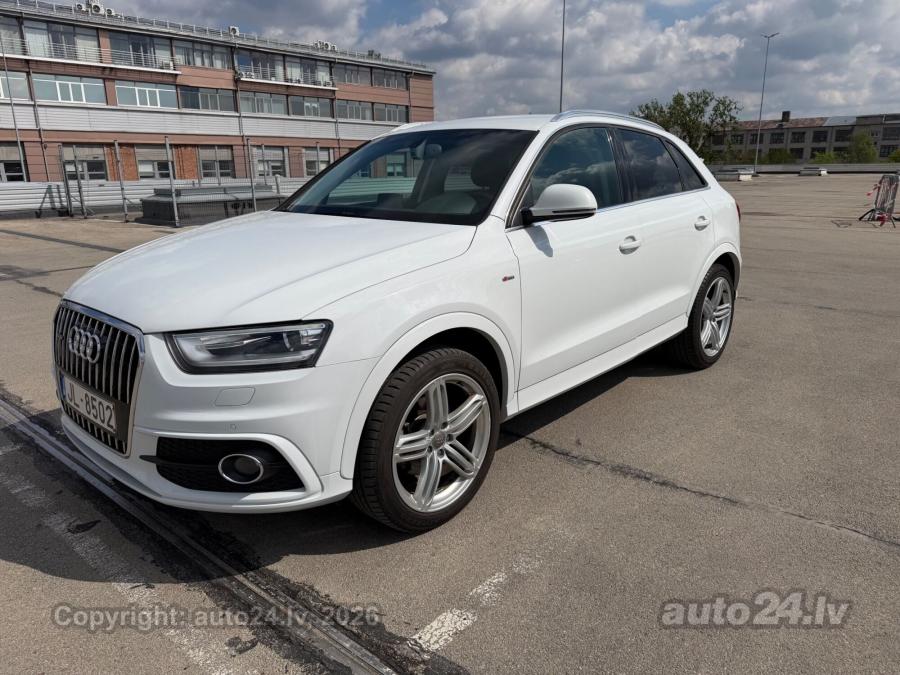White Audi Q3 2014 in Riga, with an engine capacity of 0.00 L and mileage of 174 thousand km for 13490 €, photo 3 on AUTOMOTO.COM.LV