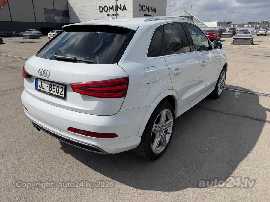 White Audi Q3 2014 in Riga, with an engine capacity of 0.00 L and mileage of 174 thousand km for 13490 €, photo 5 on AUTOMOTO.COM.LV