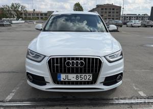 White Audi Q3 2014 in Riga, with an engine capacity of 2.00 L and mileage of 174 thousand km for 12900 €, photo  on AUTOMOTO.COM.LV