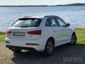 White Audi Q3 2014 in Aizkraukle, with an engine capacity of 2.00 L and mileage of 212 thousand km for 10870 €, photo 3 on AUTOMOTO.COM.LV