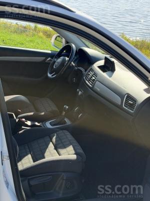 White Audi Q3 2014 in Aizkraukle, with an engine capacity of 2.00 L and mileage of 212 thousand km for 10870 €, photo 11 on AUTOMOTO.COM.LV