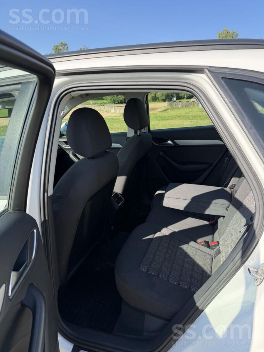 White Audi Q3 2014 in Aizkraukle, with an engine capacity of 2.00 L and mileage of 212 thousand km for 10870 €, photo 13 on AUTOMOTO.COM.LV