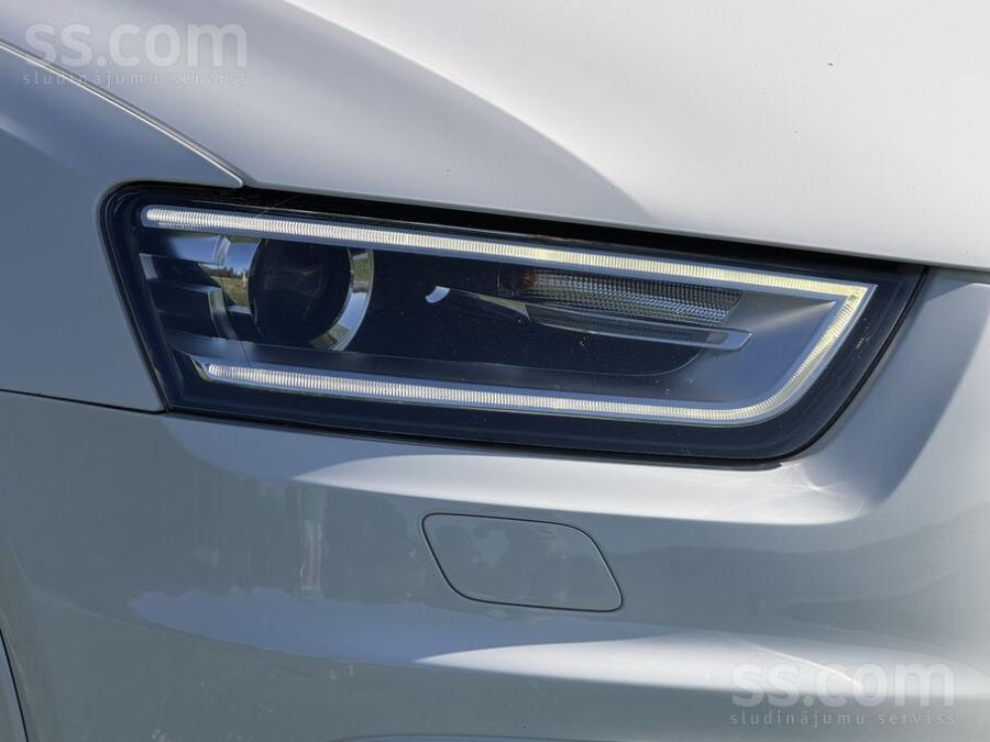 White Audi Q3 2014 in Aizkraukle, with an engine capacity of 2.00 L and mileage of 212 thousand km for 10870 €, photo 17 on AUTOMOTO.COM.LV