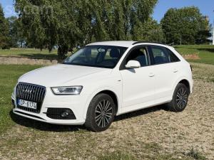 White Audi Q3 2014 in Aizkraukle, with an engine capacity of 2.00 L and mileage of 212 thousand km for 10870 €, photo 19 on AUTOMOTO.COM.LV
