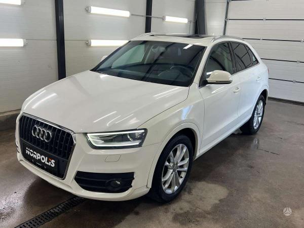 Balts Audi Q3 2014 Viļņa, ar dzinēja tilpumu 1.97 L un nobraukumu 185 tūkst. km par 11979 €, foto 3 vietnē AUTOMOTO.COM.LV