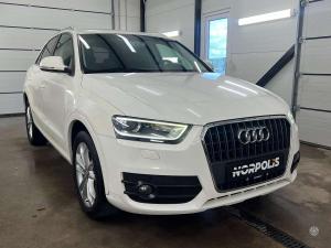 White Audi Q3 2014 in Vilnius, with an engine capacity of 1.97 L and mileage of 185 thousand km for 11979 €, photo 7 on AUTOMOTO.COM.LV