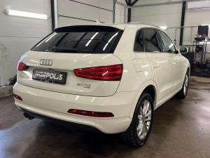 White Audi Q3 2014 in Vilnius, with an engine capacity of 1.97 L and mileage of 185 thousand km for 11979 €, photo 8 on AUTOMOTO.COM.LV