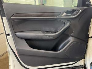 White Audi Q3 2014 in Vilnius, with an engine capacity of 1.97 L and mileage of 185 thousand km for 11979 €, photo 9 on AUTOMOTO.COM.LV