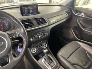 White Audi Q3 2014 in Vilnius, with an engine capacity of 1.97 L and mileage of 185 thousand km for 11979 €, photo 13 on AUTOMOTO.COM.LV