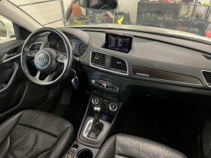White Audi Q3 2014 in Vilnius, with an engine capacity of 1.97 L and mileage of 185 thousand km for 11979 €, photo 30 on AUTOMOTO.COM.LV